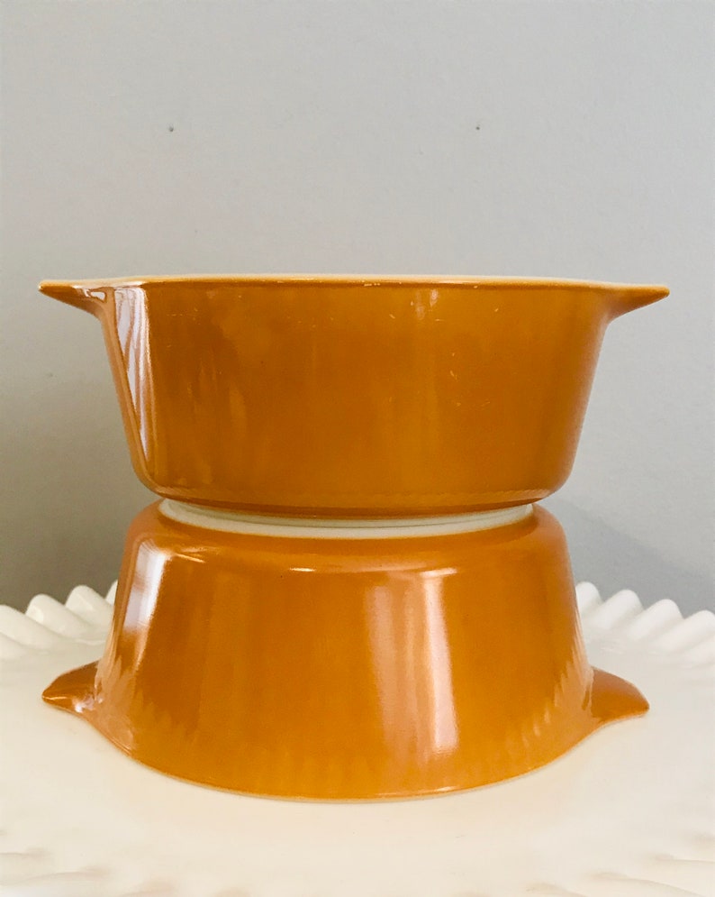 CHOICE Vintage Pyrex Terra or Old Orchard Round Casserole | Etsy