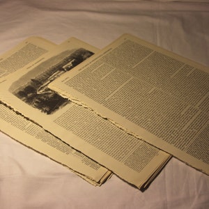 Vintage Bulk Paper Pack of 100 - Etsy