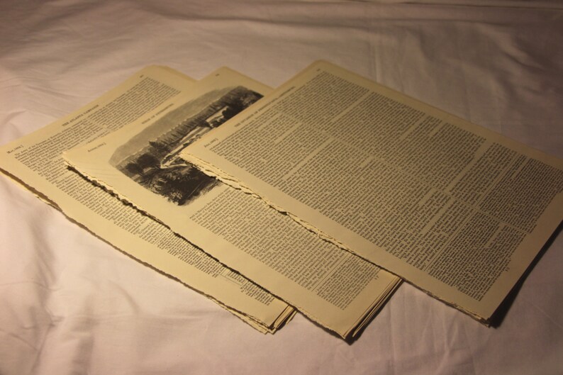 Vintage Bulk Paper Pack of 100 - Etsy