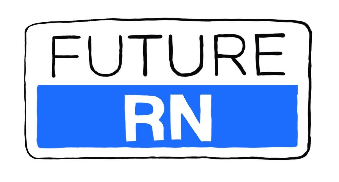 Future RN Badge Sticker - Etsy