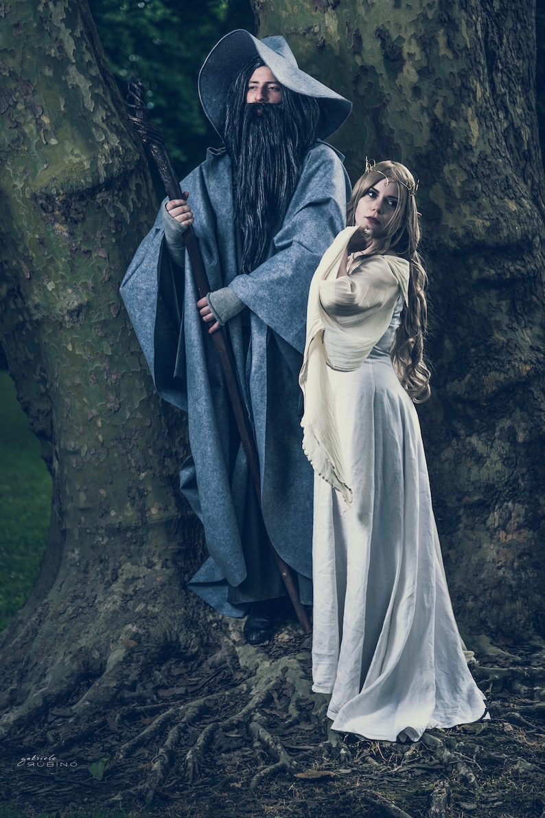 Gandalf Costume + Hat + Cape - Lotr Cosplay - Lord of the Ring, the ...
