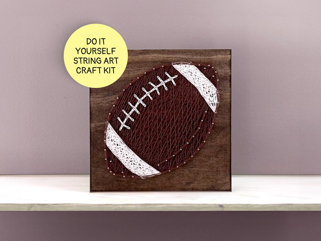 DIY Football String Art Craft Kit - Sports Lover - Sports Gift ...