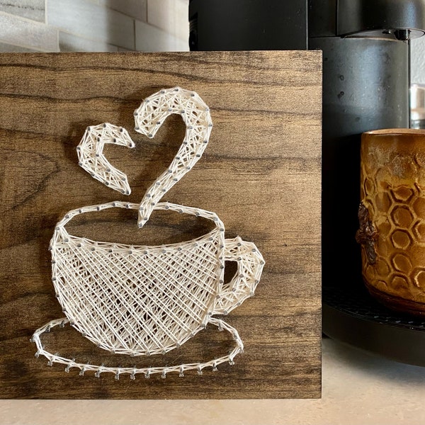 Coffee String Art - Etsy
