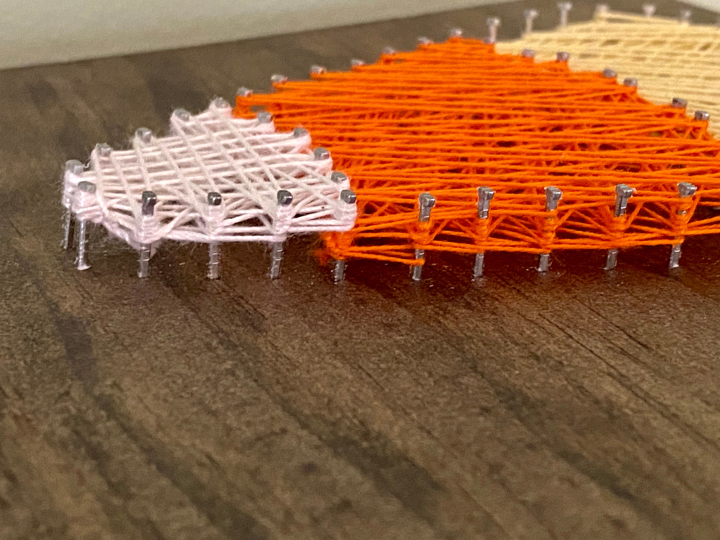 Candy Corn String Art Fall Decor - Etsy