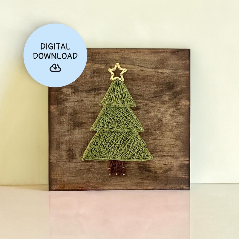 Tree String Art - Etsy