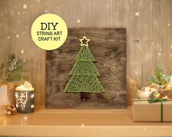 String Art Christmas Ornament Set, 3D Holiday Home Decor, Cute Custom ...