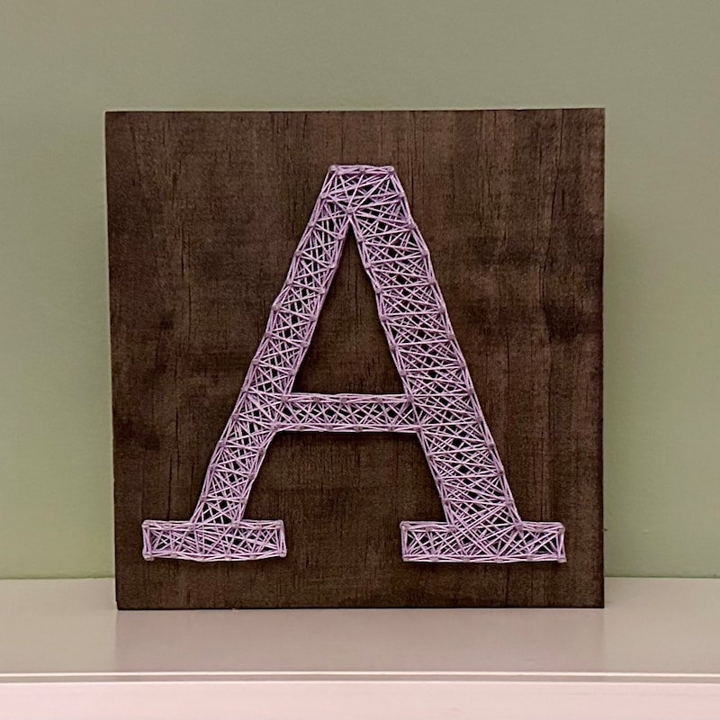 Name String Art - Etsy