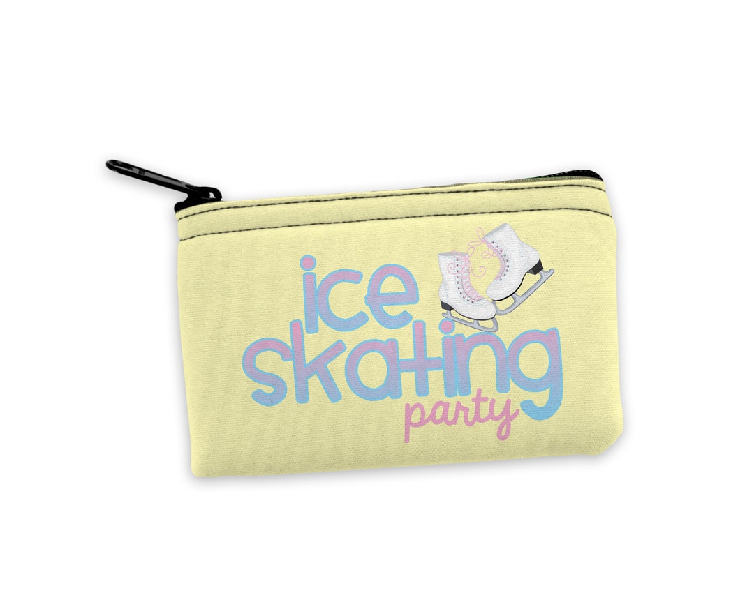 Set of Six Coin Purses, Ice Skating Party, Party Favors, Gift for Girls ...