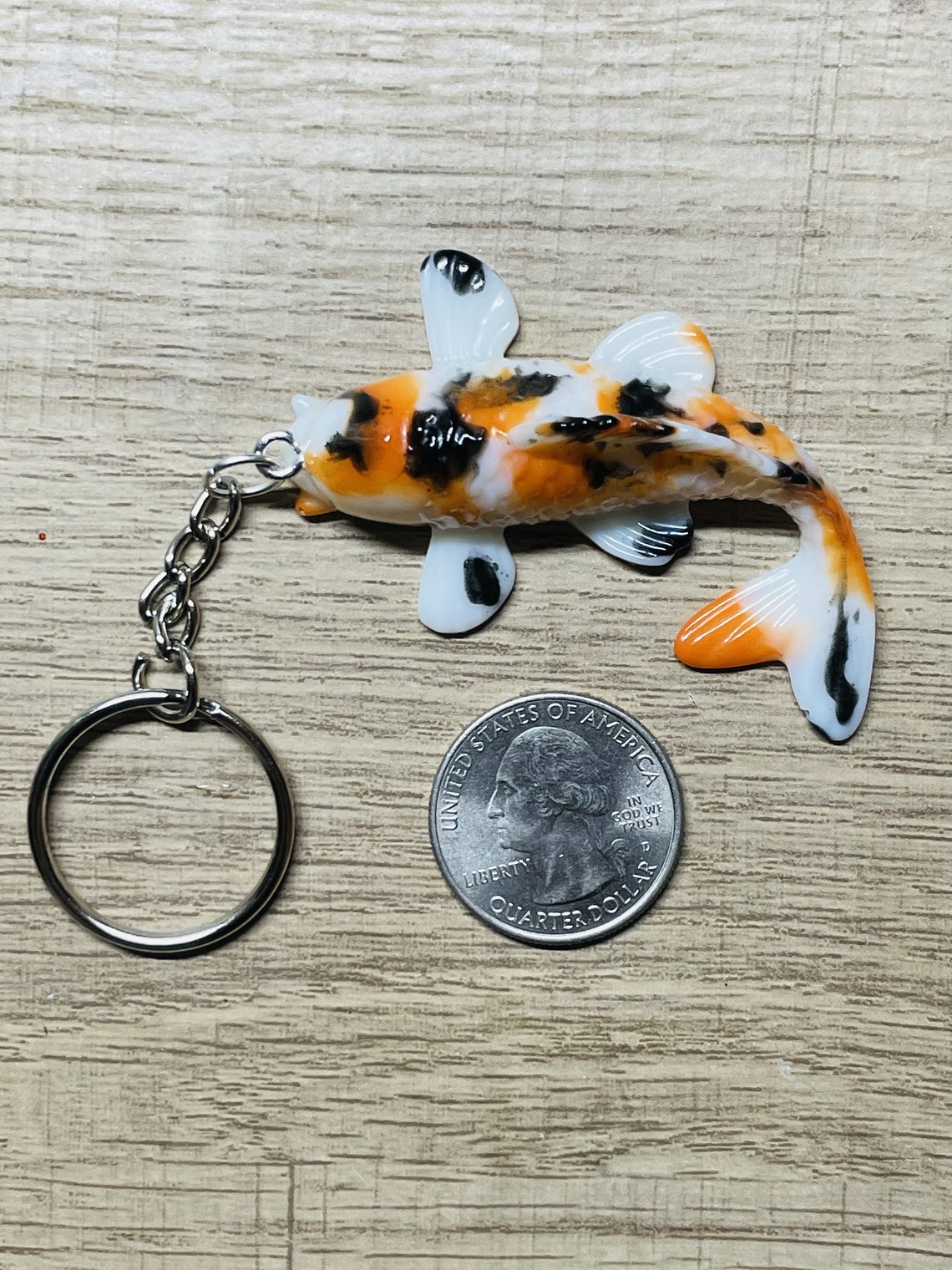 Koi Fish Keychain/magnet - Etsy