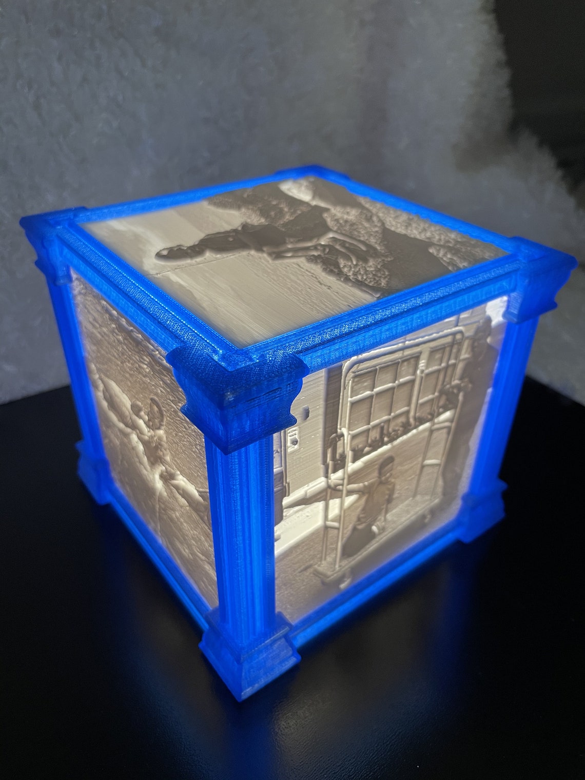 Lithophane Lamp Box | Etsy