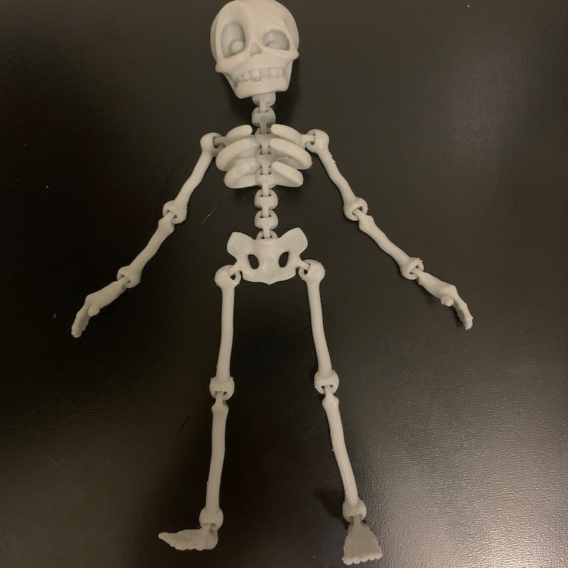Dancing Skeleton 3d Print Stl - Etsy