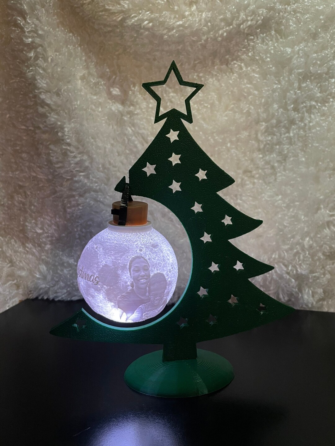 Custom Christmas Ornament and Display Tree - Etsy