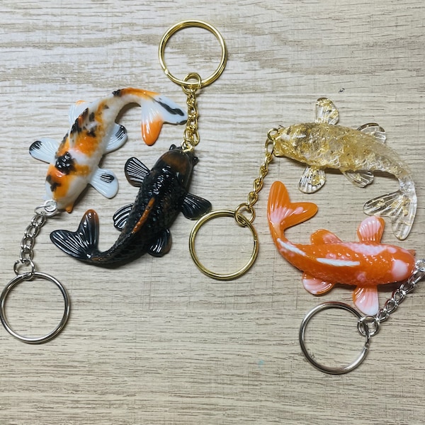 Fish Keychain - Etsy
