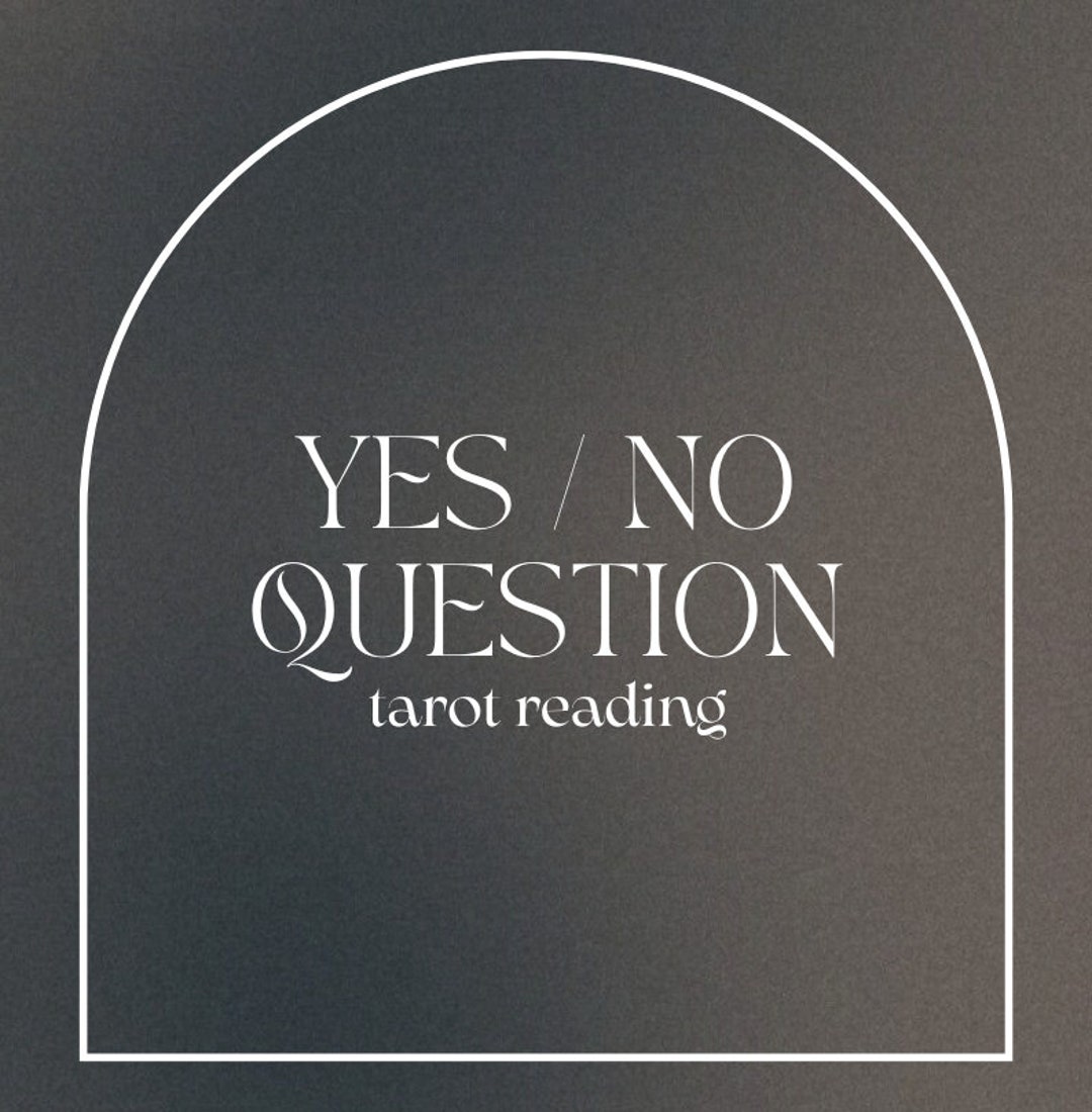YES OR No Tarot Reading / Speed Tarot Readinf / Love Intuitive - Etsy