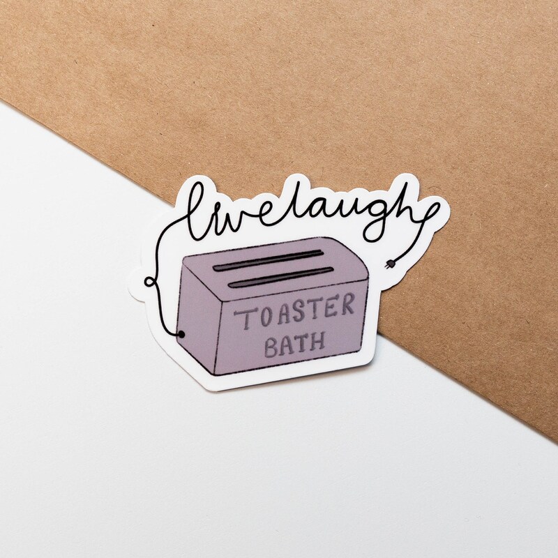 Live Laugh Toaster Bath - Etsy