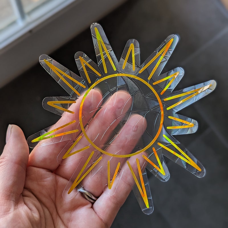 Suncatcher Sticker - Etsy