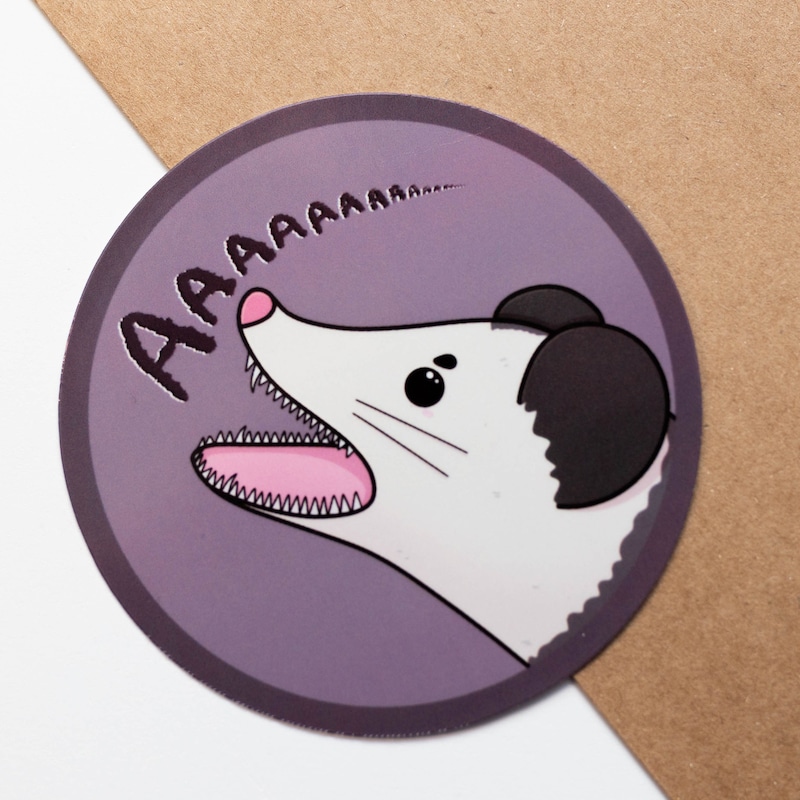 Opossum Stickers - Etsy