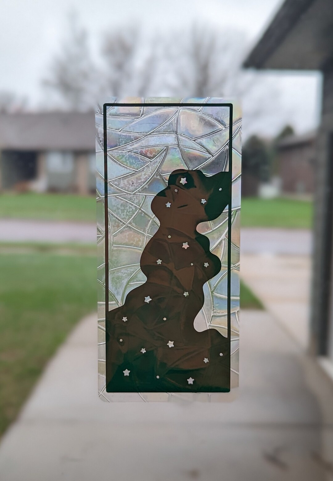 Deep Space Suncatcher, Space Suncatcher Sticker, Galaxy Suncatcher ...
