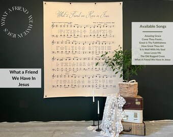 Large Hymn Backdrop - Etsy