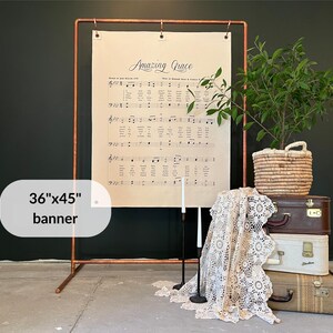 Easter Photo Backdrop - Amazing Grace Church Banner & Wall Art ...