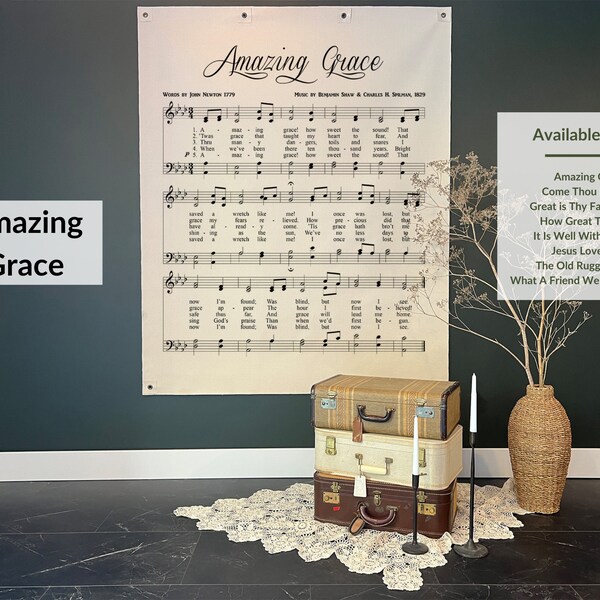 Large Hymnal Page Poster - Etsy