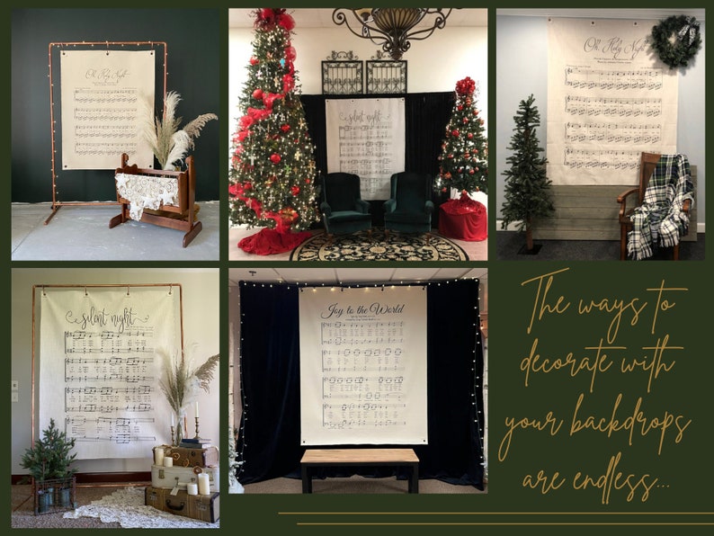 Song Lyrics Wall Art Christmas Wall Art Music Teacher Gift - Etsy