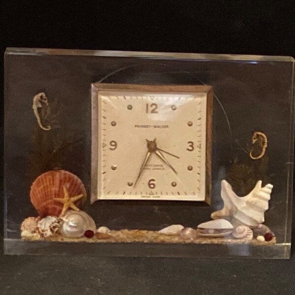 Lucite Clock - Etsy