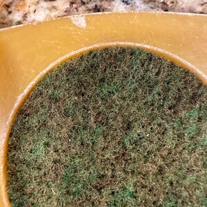 Bakelite, Mid-century Modern Vintage Mustard Bakelite Coasters With ...