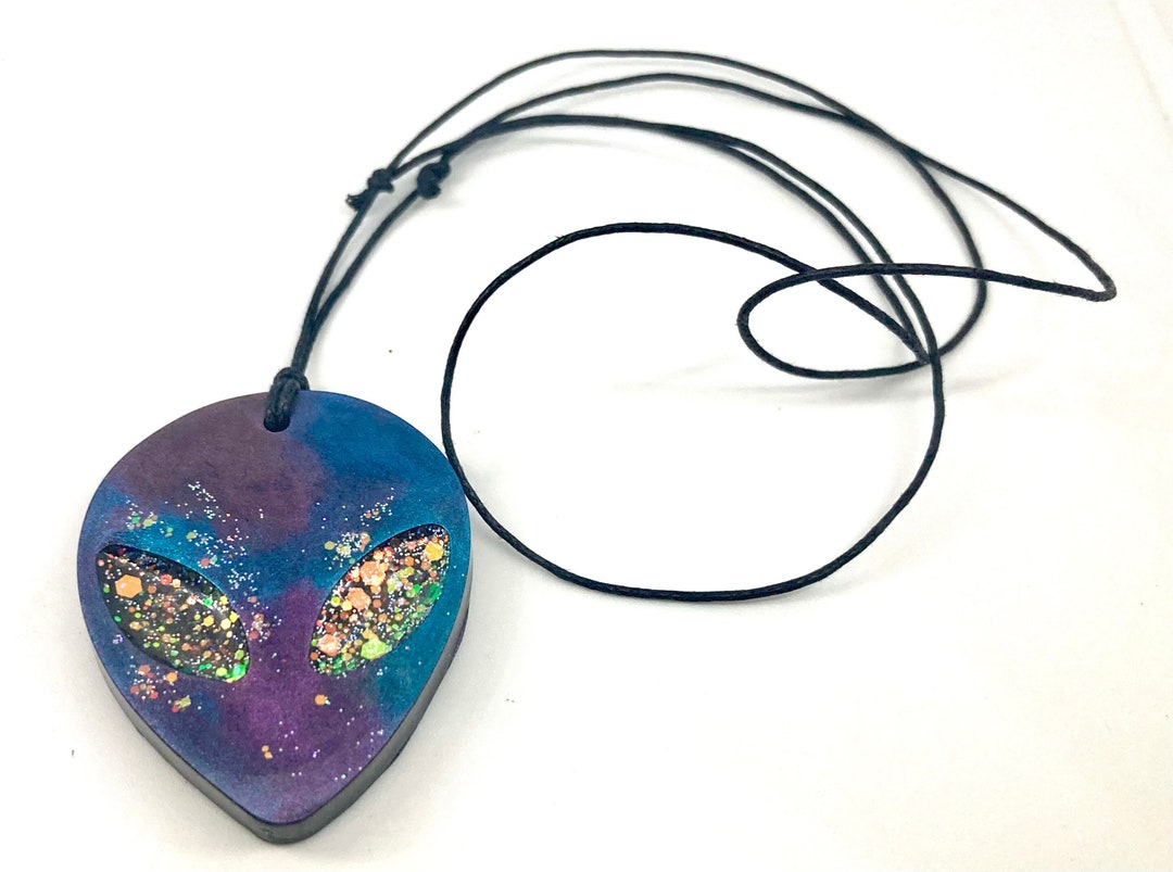 Orgonite EMF Shield Alien Starseed / Obsidian Tourmaline, Shungite ...