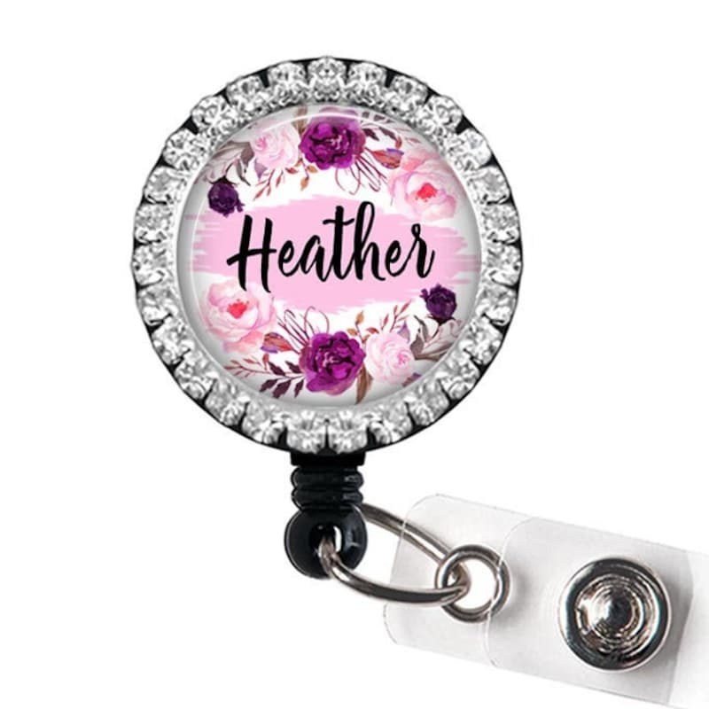 Bling Badge Holder - Etsy