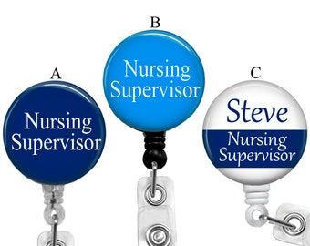 Supervisor Badge - Etsy