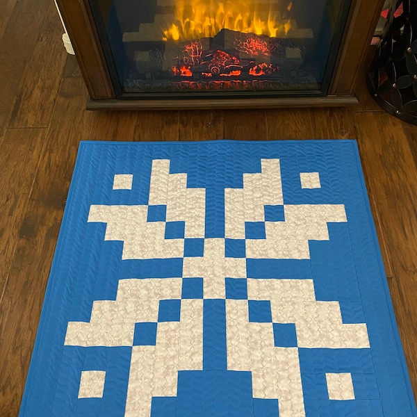 Nordic Snowflake Quilt Pattern - Etsy