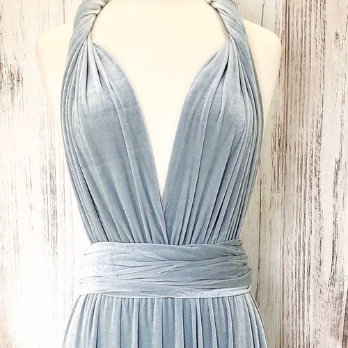 COPPER VELVET Infinity Dress/ Bridesmaids Dress/ Convertible - Etsy