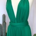 EMERALD Bridesmaid Dress/ CUSTOM LENGTHS/ Convertible Dress / - Etsy