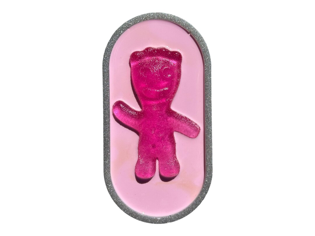 SOUR PATCH KID Gummy Bear Resin 3D Pop Food Art One of a Kind Candy ...