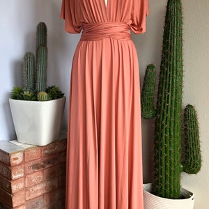 CLAY Bridesmaid Dress/ Custom Length / Convertible Dress / Infinity ...