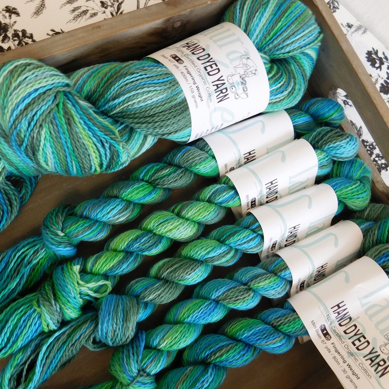 Blue Yarn - Etsy