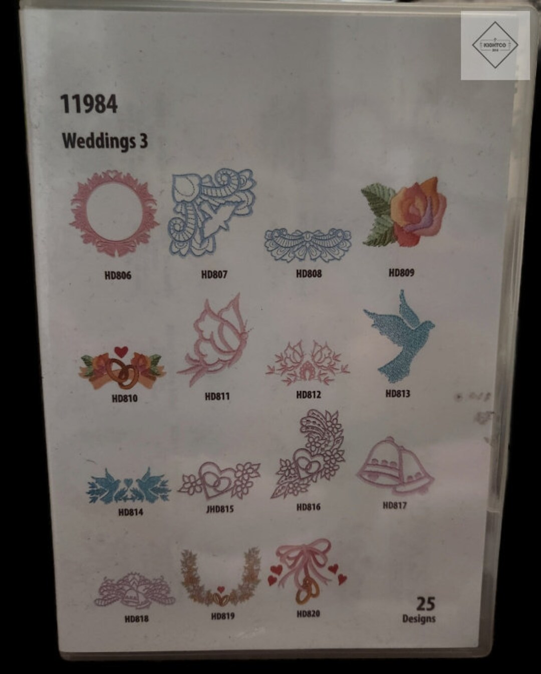 OESD Embroidery Designs Wedding 11984 Wedding Embroidery 25 - Etsy