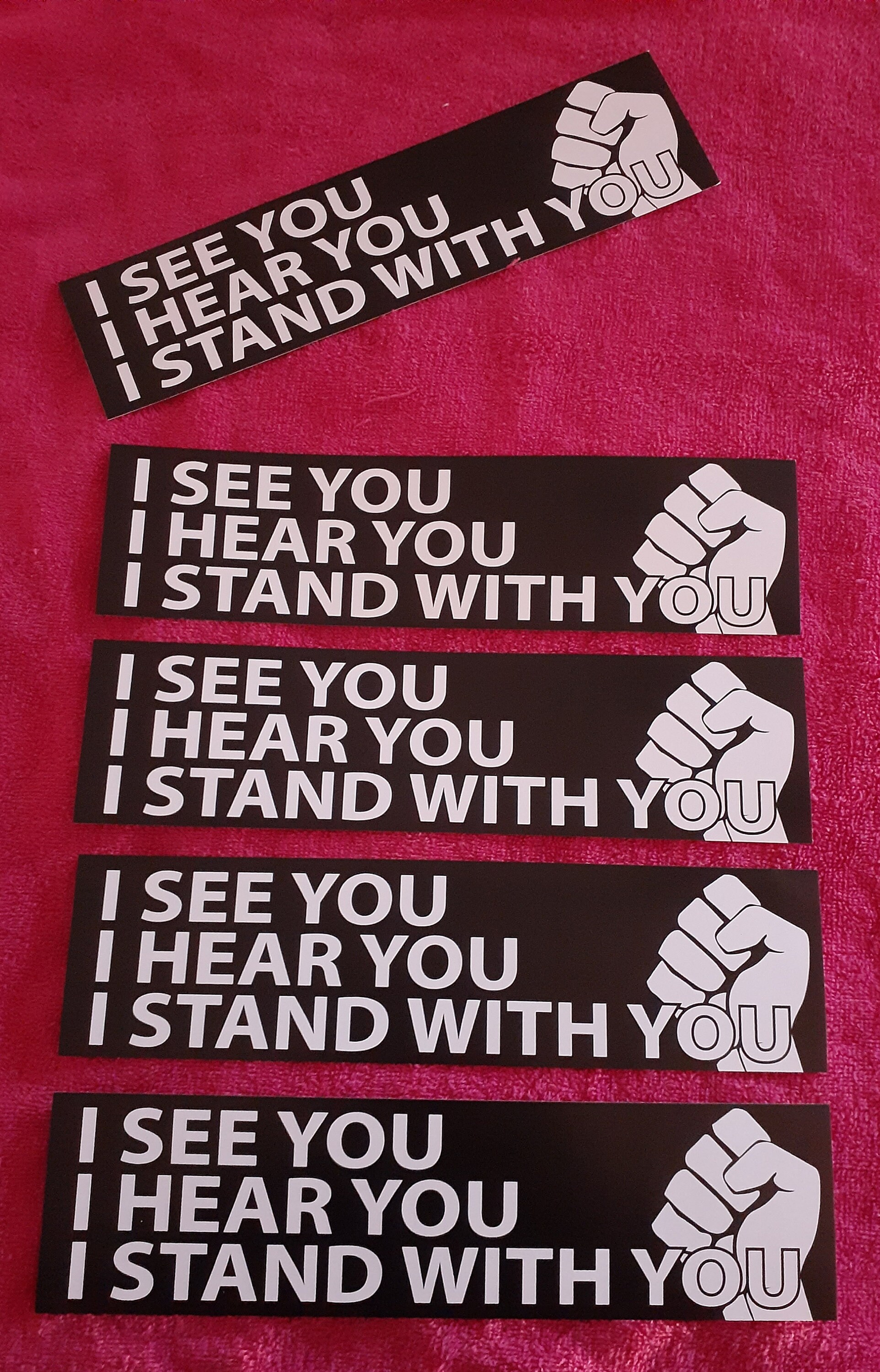 I see you I hear you I stand with you | Etsy