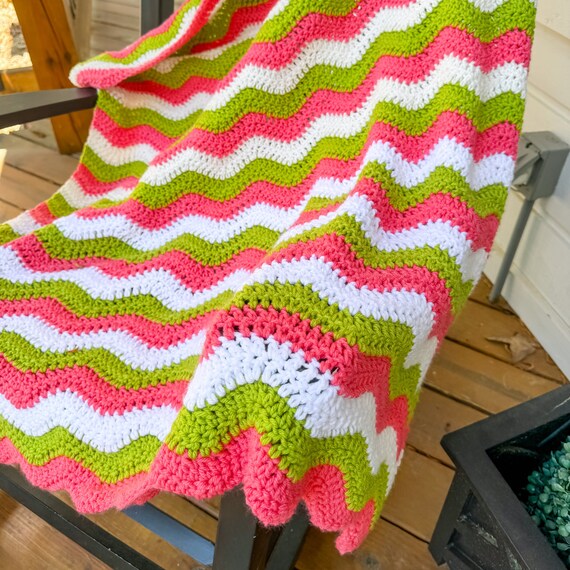 Easy Ripple Crochet Pattern