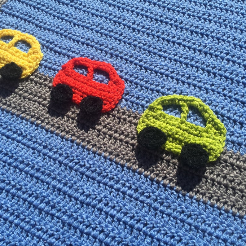 Car Applique Crochet Pattern Applique Crochet PDF Pattern - Etsy