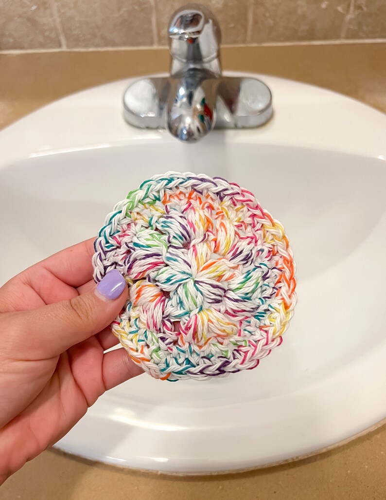 Face Scrubby Crochet Pattern Facial Scrubbies Pattern - Etsy