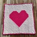 Heart Graphghan Crochet Pattern, Graphghan Crochet Pattern, Crochet PDF ...