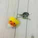 Candy Corn Keychain Crochet Pattern, Crochet PDF Pattern, Keychain ...
