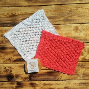 Bubble Washcloth Knit Pattern, Free Knitting Pattern, PDF Knit Pattern, Knit Washcloth Pattern ...