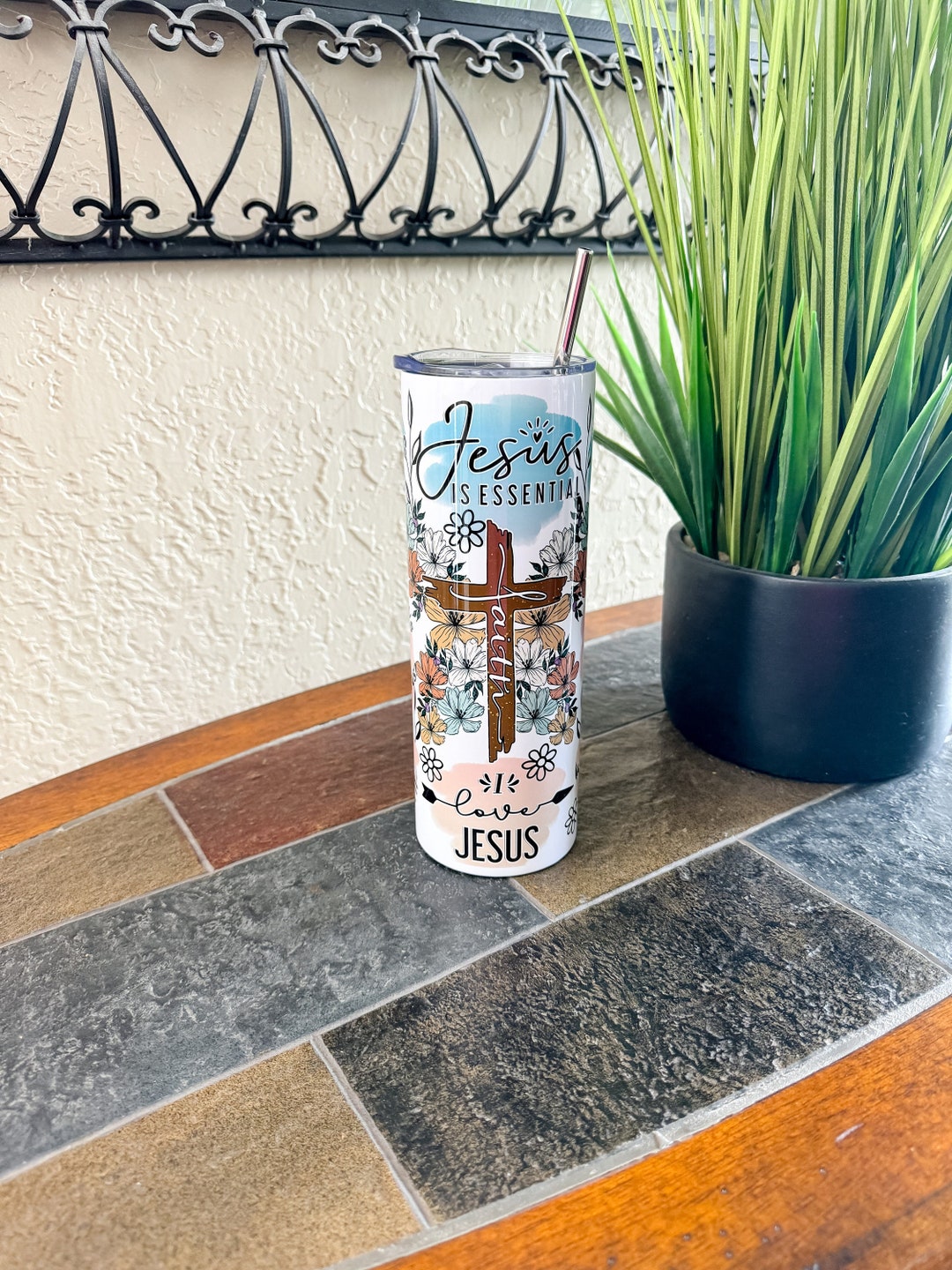 Jesus Tumbler, Christian Tumbler, Cross Tumbler, Religious Tumbler ...