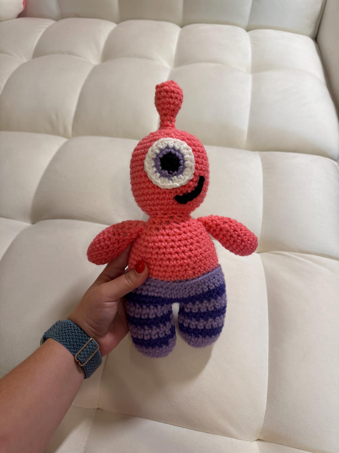 Pink Alien, Crochet Stuffed Toy, Alien Stuffy, Amigurumi, Crochet Toys ...