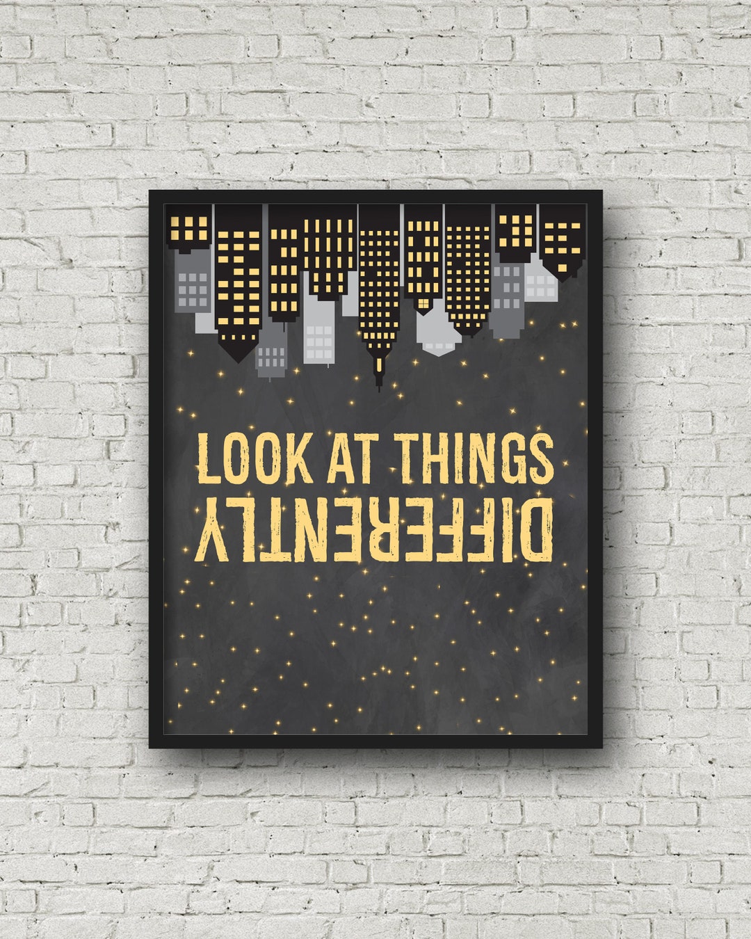 Look at Things Differently - Printable Wall Art, Inspirational, Be You ...