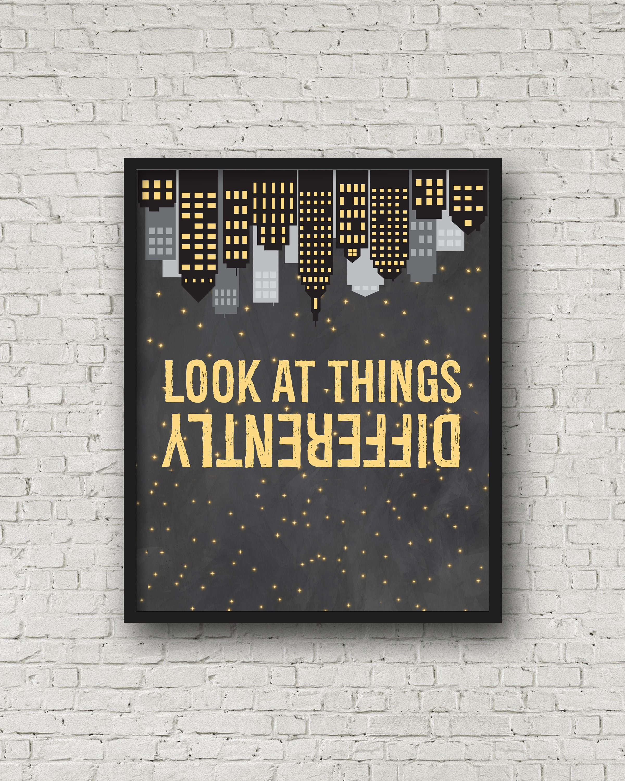 Look at Things Differently - Printable Wall Art, Inspirational, Be You ...