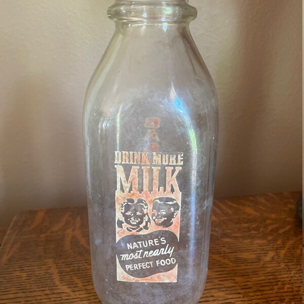 Antique Milk Bottles - Etsy